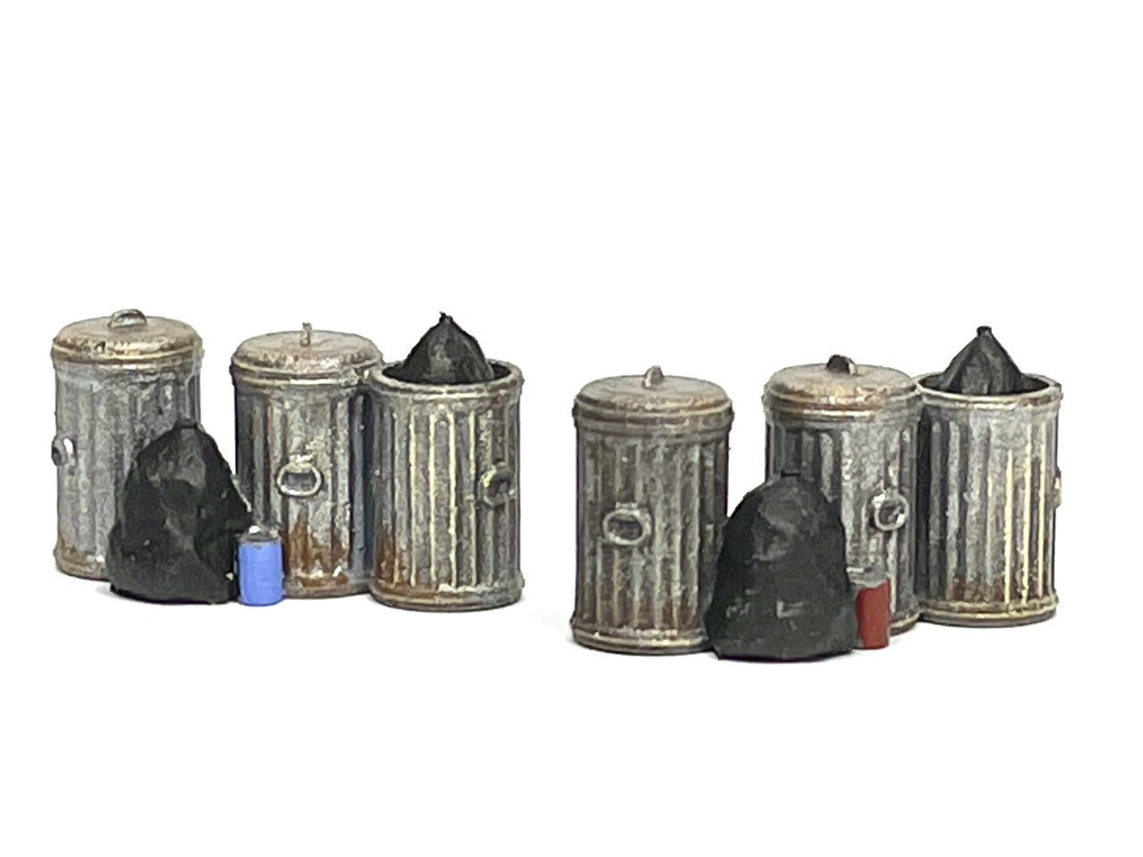 HO Scale- Trash cans – Jason Jensen Trains