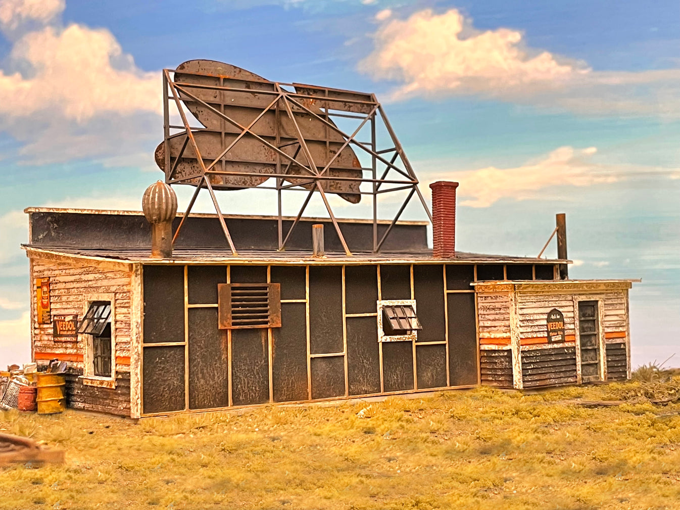 HO Scale- Fast Eddie's Oil Change – Jason Jensen Trains